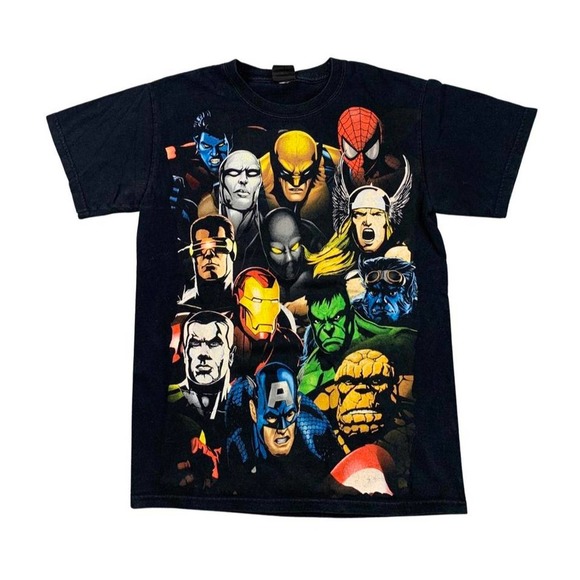 MAD Engine | Shirts | Vintage Y2k Mad Engine Marvel Aop Tshirt | Poshmark